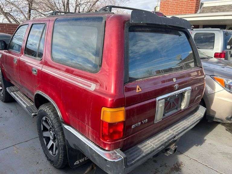 1995 TOYOTA 4-RUNNER - Peak Auto Auctions