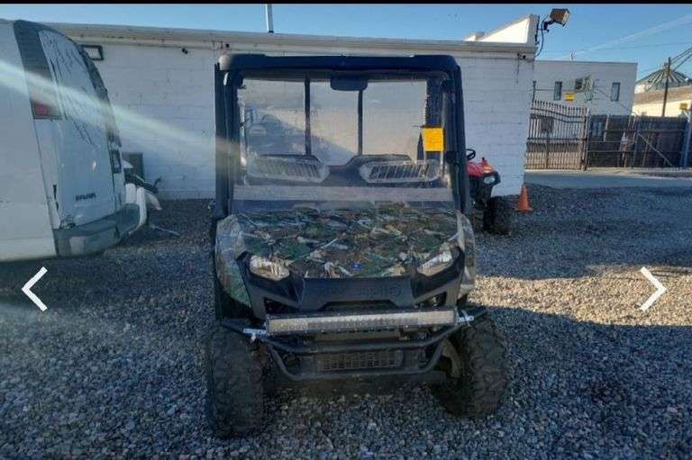 2013 POLARIS RANGER 550 EFI/Parts Only - Peak Auto Auctions