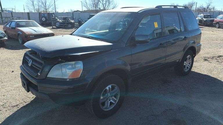 TITLE - 2003 HONDA PILOT - Peak Auto Auctions