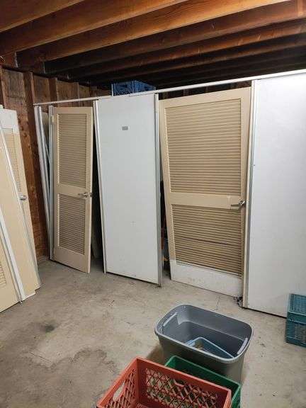 - SEARS FITTING ROOMS LOUVERED DOORS, BENCHES AND WALL PANELS ...