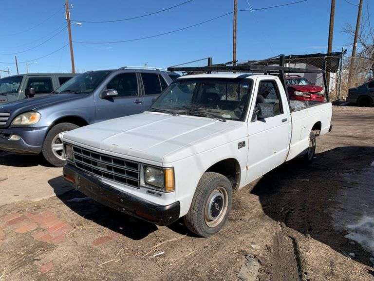 1986 CHEVROLET S-10 PICKUP - Peak Auto Auctions