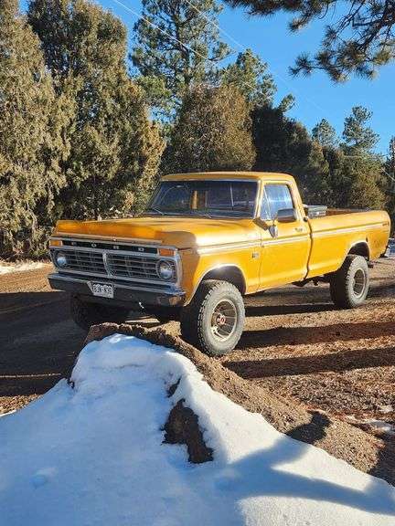 75 FORD F250 HIGHBOY - Peak Auto Auctions