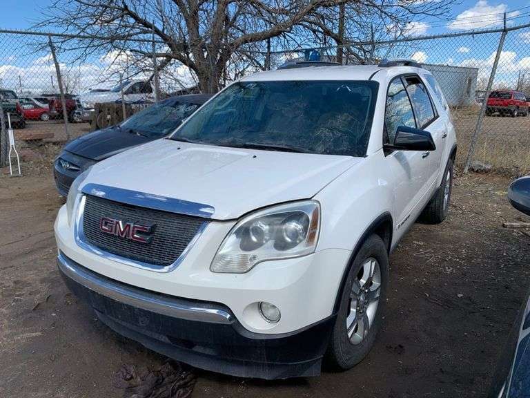 2007 GMC ACADIA / TOW PAPERWORK - Peak Auto Auctions