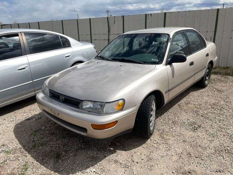 1995 TOYOTA / TITLE COROLLA - Peak Auto Auctions