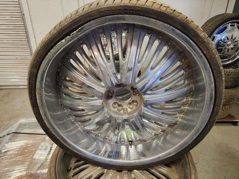 - 24 INCH RIMS AND TIRES - Peak Auto Auctions