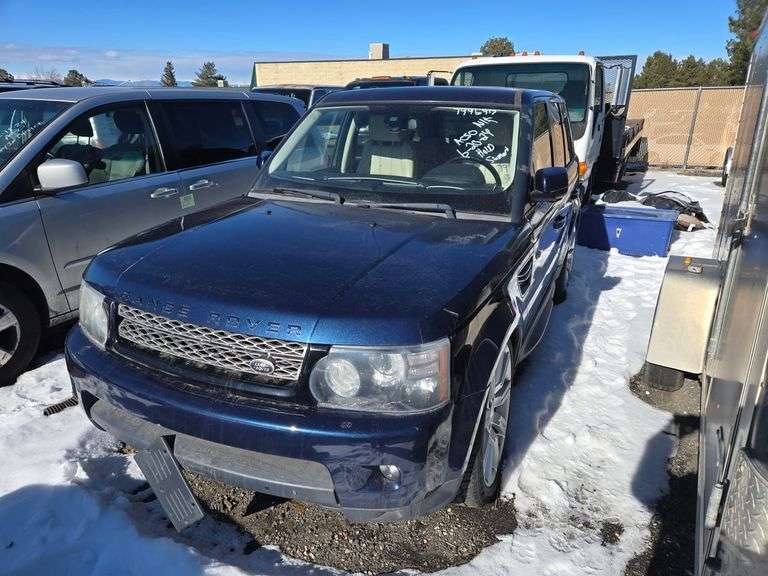 SALVAGE TITLE-2013 LAND ROVER RANGE ROVER SPORT - Peak Auto Auctions