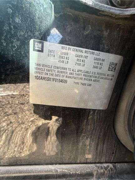 Clean Title - 2015 CADILLAC ATS - Peak Auto Auctions