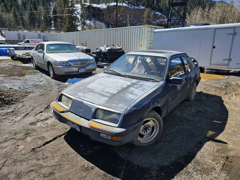 1985 MERKUR XR4TI - Peak Auto Auctions