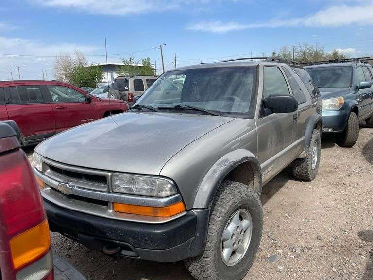 Title - 2000 CHEVROLET BLAZER - Peak Auto Auctions