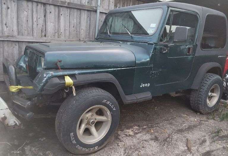 Clean title - 1995 JEEP WRANGLER - Peak Auto Auctions