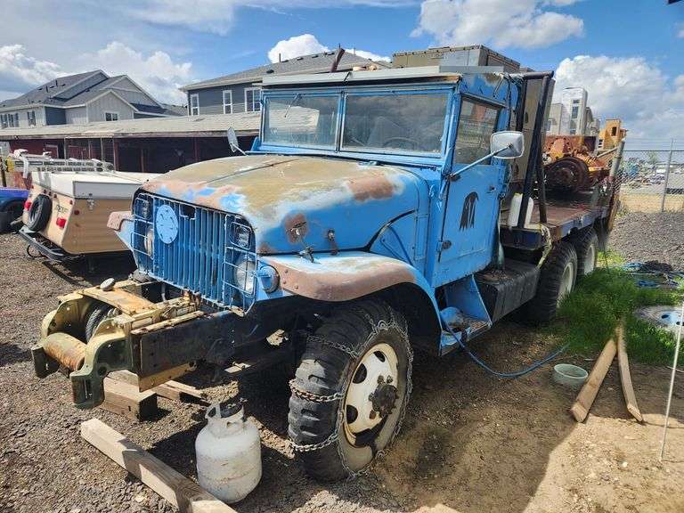 BOS PARTS ONLY-1952 GMC M135 6X6 - Peak Auto Auctions