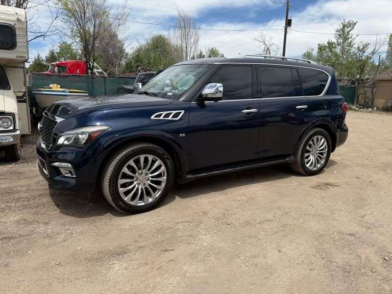 2016 INFINITI QX80 - Peak Auto Auctions