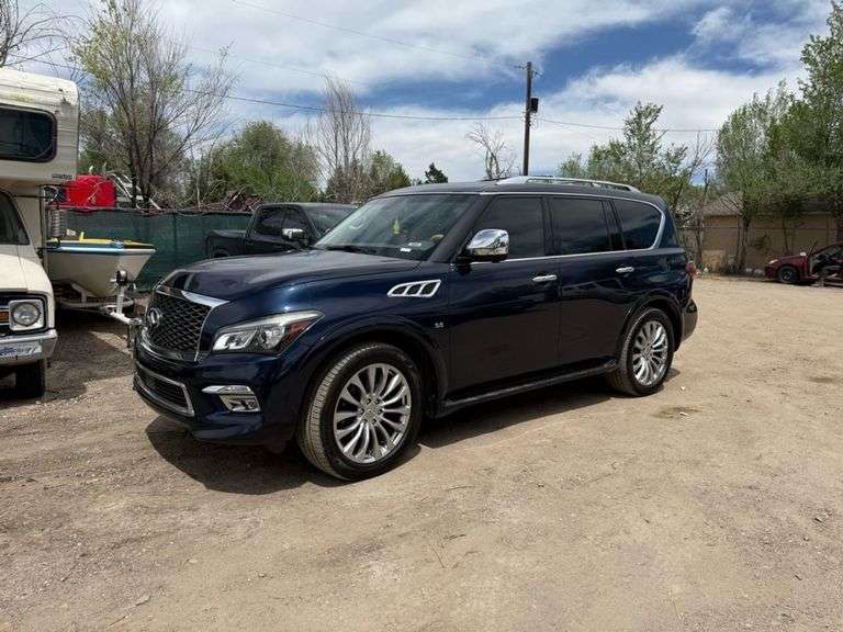 2016 INFINITI QX80 - Peak Auto Auctions