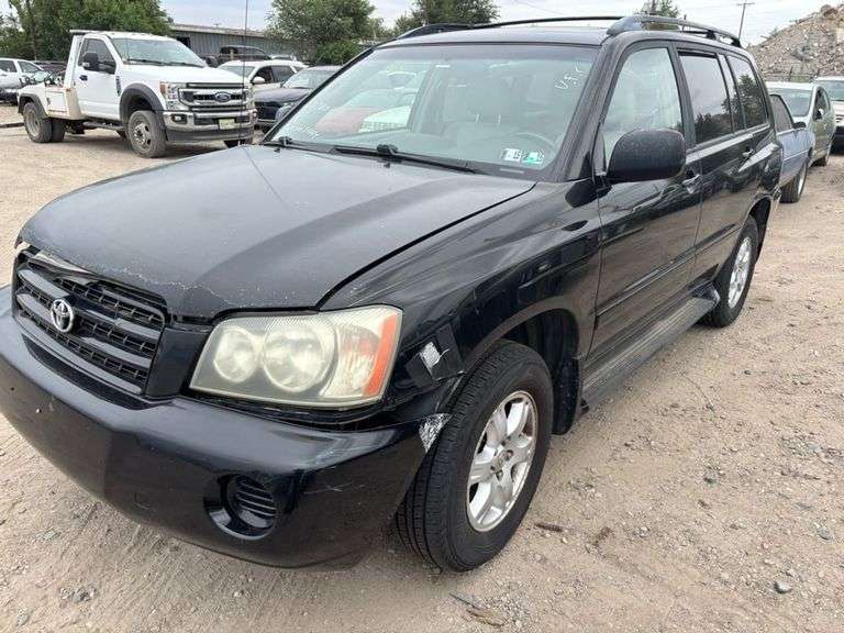 Title - 2003 TOYOTA HIGHLANDER - Peak Auto Auctions