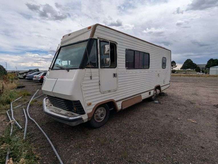 1984 CHEVROLET P - SERIES MOTOR HOME - Peak Auto Auctions
