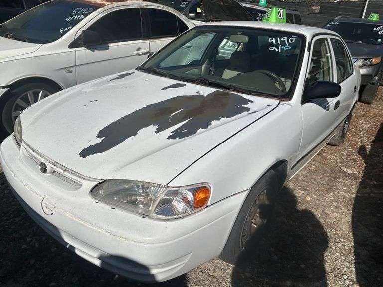 2000 TOYOTA COROLLA - Peak Auto Auctions