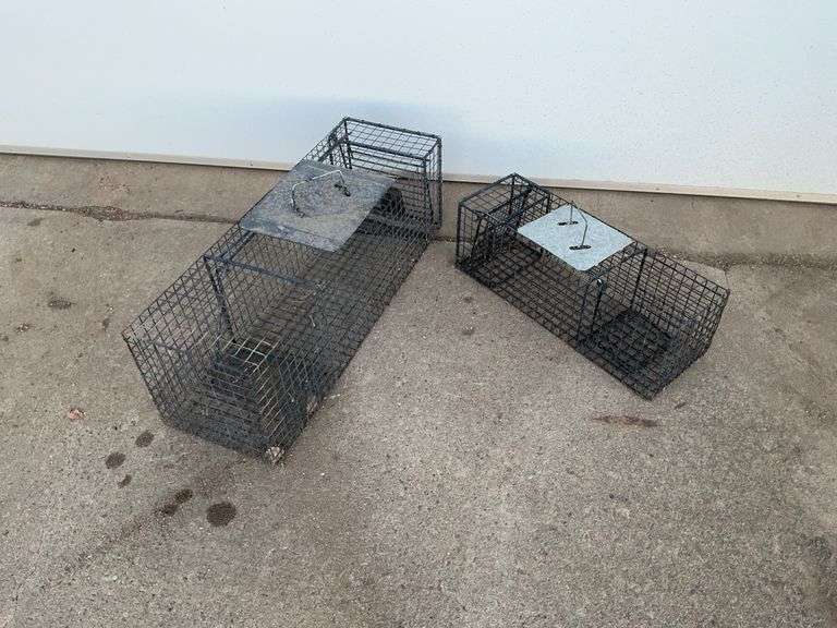 (2) Live Box Traps - Peterson Land & Auction LLC