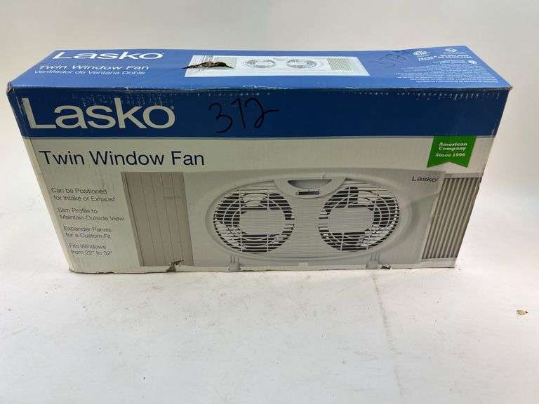 Lasko Twin Window Fan - Peterson Land & Auction LLC