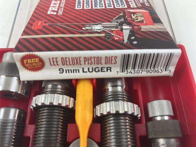 9MM Luger Lee Pistol Die Set - Peterson Land & Auction LLC
