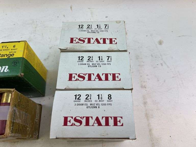 115 Rounds 12 Ga Shotgun Shells - Peterson Land & Auction LLC