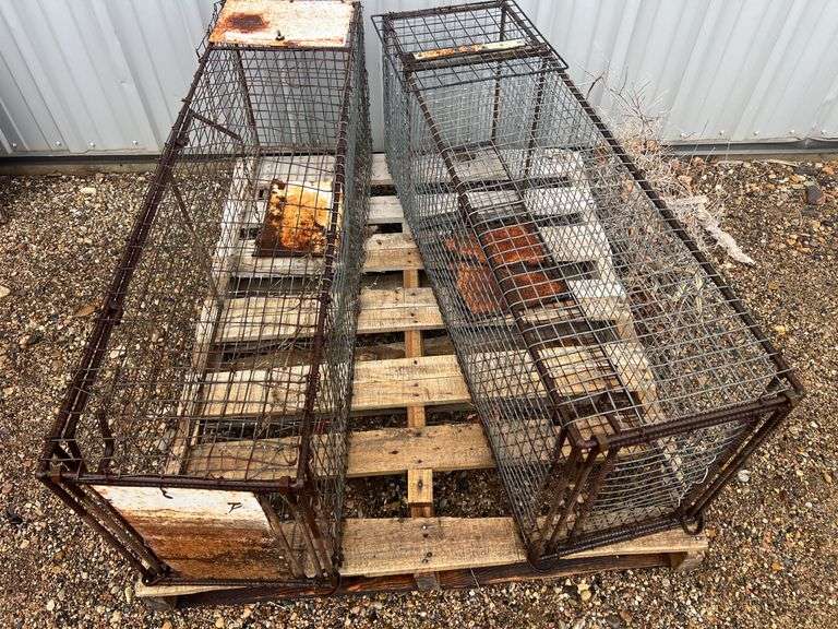 (2) Animal Box Traps - Peterson Land & Auction LLC