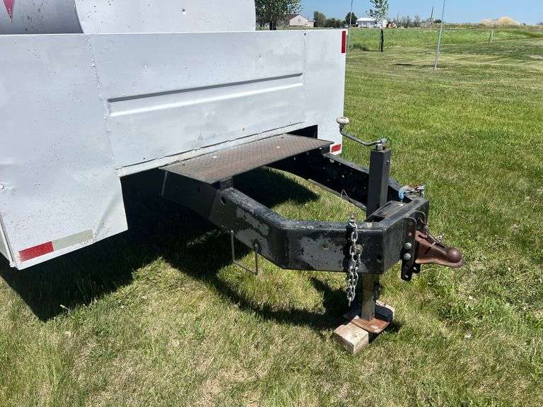 Homemade Service/Fuel Trailer - Peterson Land & Auction LLC