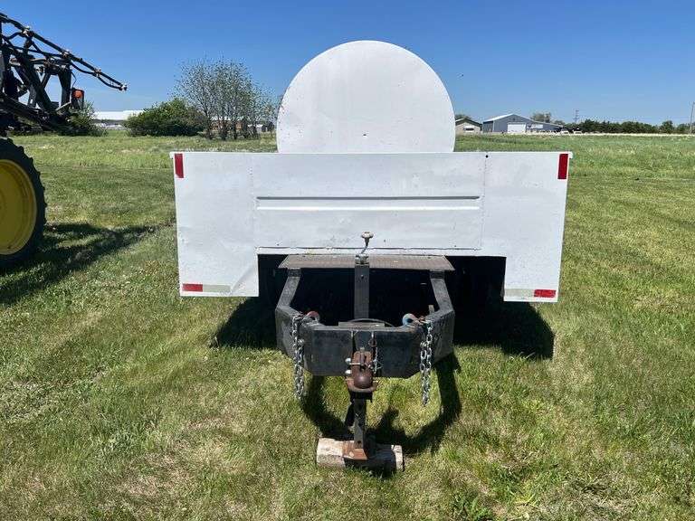 Homemade Service/Fuel Trailer - Peterson Land & Auction LLC