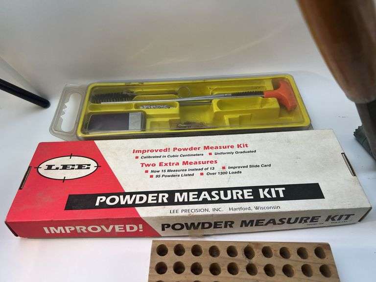 Lg Tote Reloading Supplies + Cleaning Kit - Peterson Land & Auction LLC