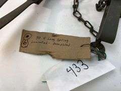(6) No. 4 Long-Spring Traps - Laminated, Base Plated - Peterson Land ...