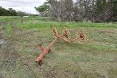 Sitrex 3 pt 3-wheel Finger Rake - Offsite - Peterson Land & Auction LLC