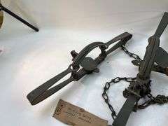 (6) No. 4 Long-Spring Traps - Laminated, Base Plated - Peterson Land ...