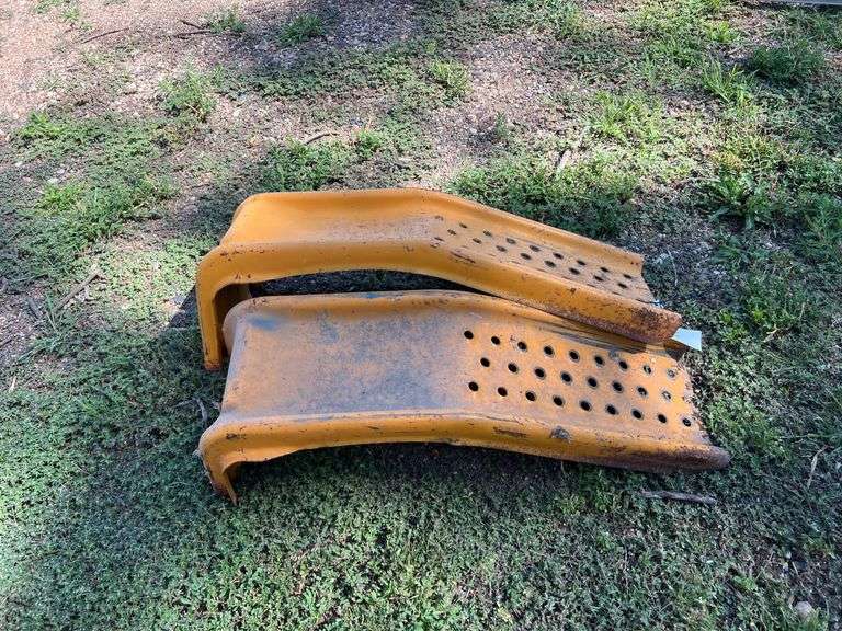 Metal Car Ramps - Peterson Land & Auction LLC