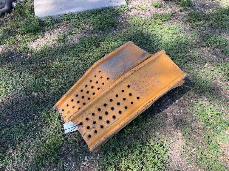 Metal Car Ramps - Peterson Land & Auction LLC