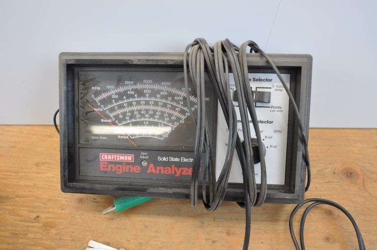 Craftsman Engine Analyzer - Peterson Land & Auction LLC