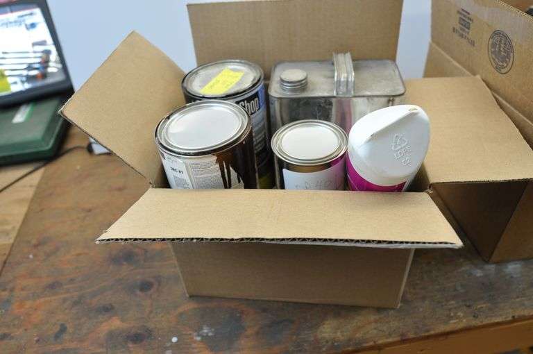 Misc Automotive Paint, Tools & More - Peterson Land & Auction LLC