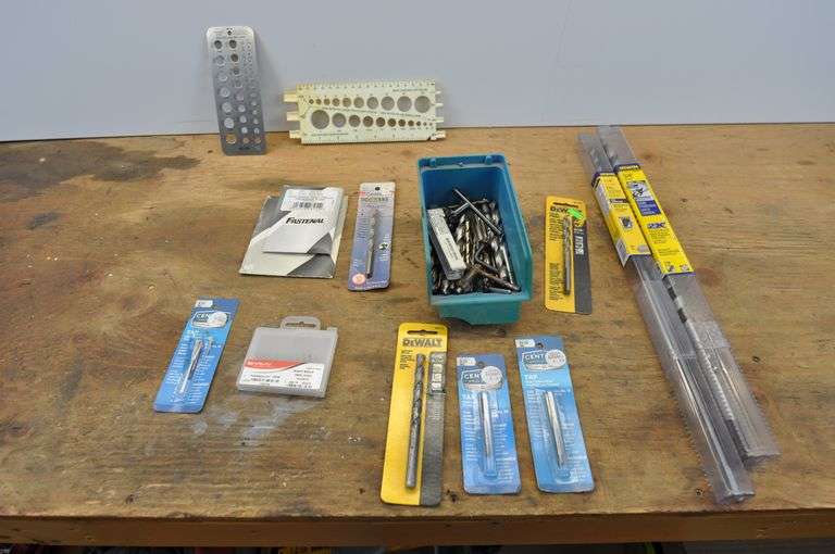 Assorted Drill Bits - Peterson Land & Auction LLC