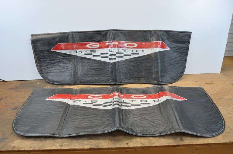 (2) GTO Fender Covers - Peterson Land & Auction LLC