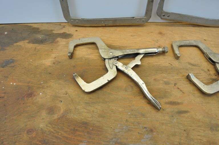 Vise-Grip Large Locking Clamps - Peterson Land & Auction LLC