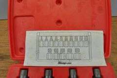 Snap-on 15 pc Screw Extractor Set - Peterson Land & Auction LLC