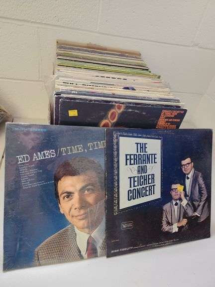Box of Assorted Records - Prime Time Auctions, Inc.