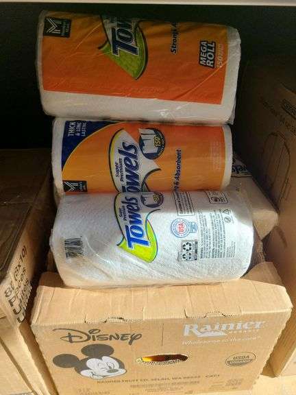 1) Box of Super Premium Paper Towels - Prime Time Auctions, Inc.