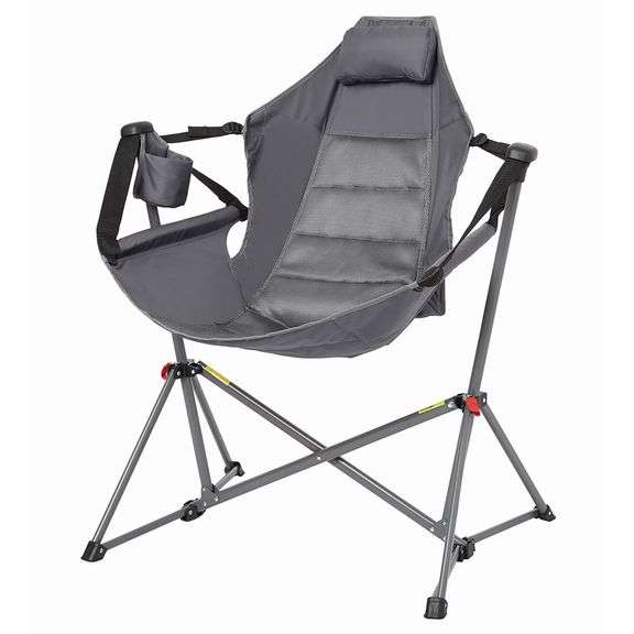 Swing Lounger Camp Chair - Prime Time Auctions, Inc.