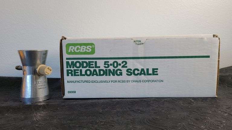 RCBS Reloading Scale, RCBS Powder Trickler - Prime Time Auctions, Inc.