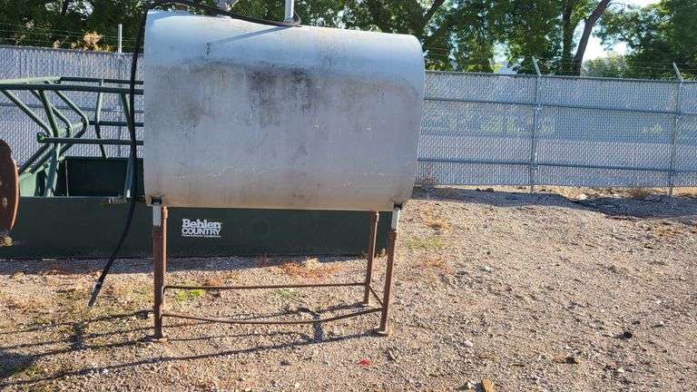 275 Gal Free Standing 18 Gauge Diesel Tank - Prime Time Auctions, Inc.