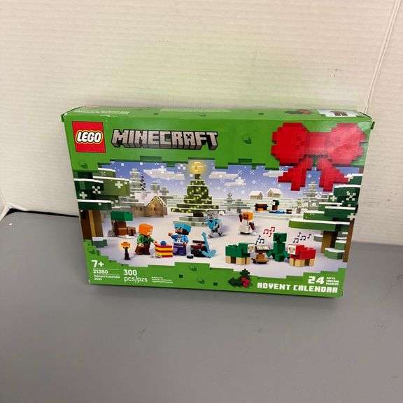 1) LEGO Minecraft Advent Calendar - Prime Time Auctions, Inc.