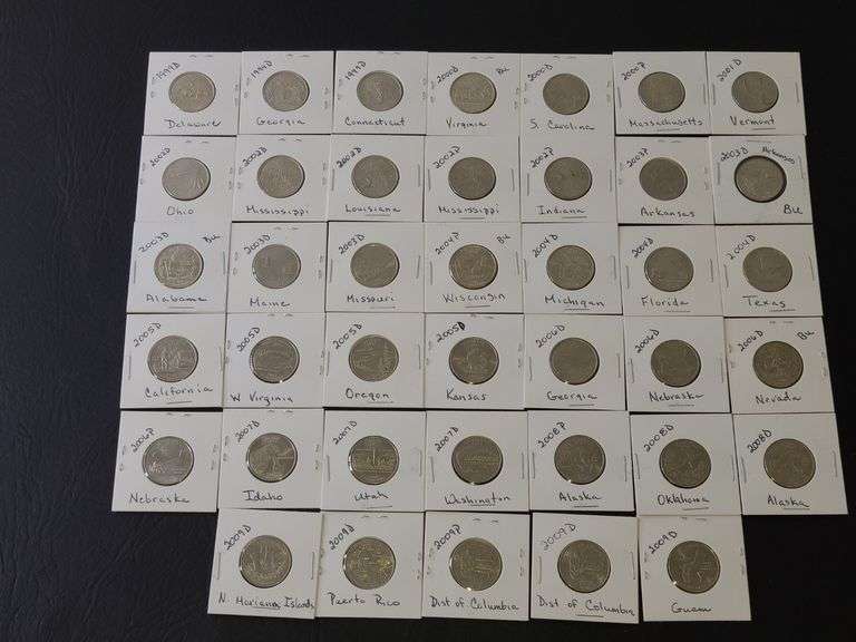 40) State Quarters (1999-2009) - Prime Time Auctions, Inc.