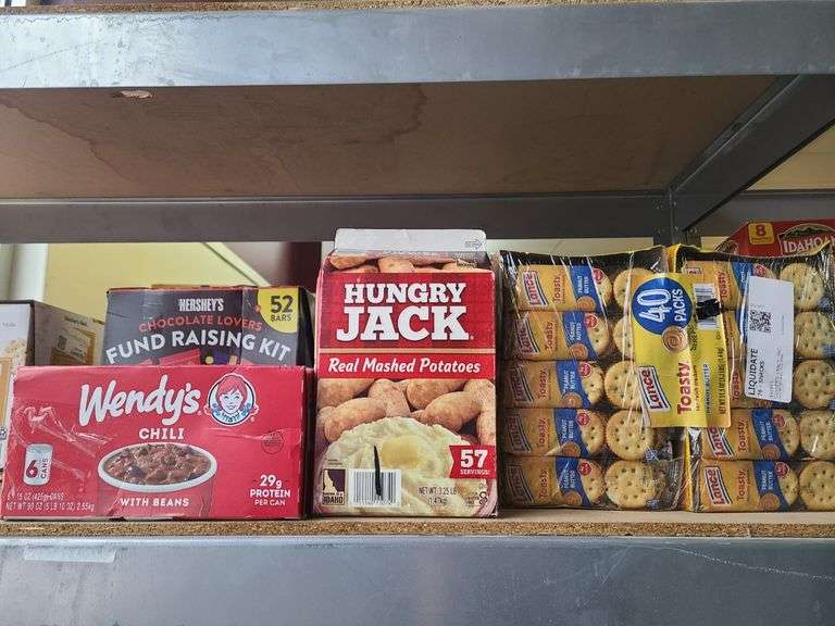 Wendy's Chili Pack, Hungry Jack Mashed Potatoes, Lance Sandwich ...