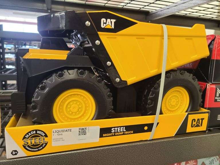 CAT Mighty Dump Truck Toy - Prime Time Auctions, Inc.