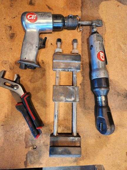 Assorted Air Hammers, C-Clamp Style Tool and Pliers - Prime Time ...