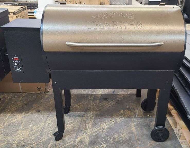 *Traeger Pro Series 34 Electric Wood Pellet Grill & Smoker - Prime Time ...